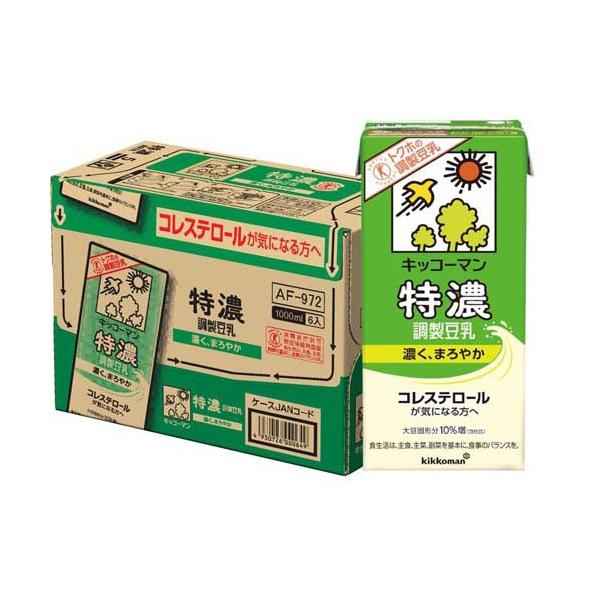 キッコーマン 特濃調製豆乳/豆乳/ブランド：キッコーマン/( トクホ(特定保健用食品) たんぱく質 )/【発売元、製造元、輸入元又は販売元】キッコーマンソイフーズ/【キッコーマン 特濃調製豆乳の商品詳細】●食生活は、主食、主菜、副菜を基本に...