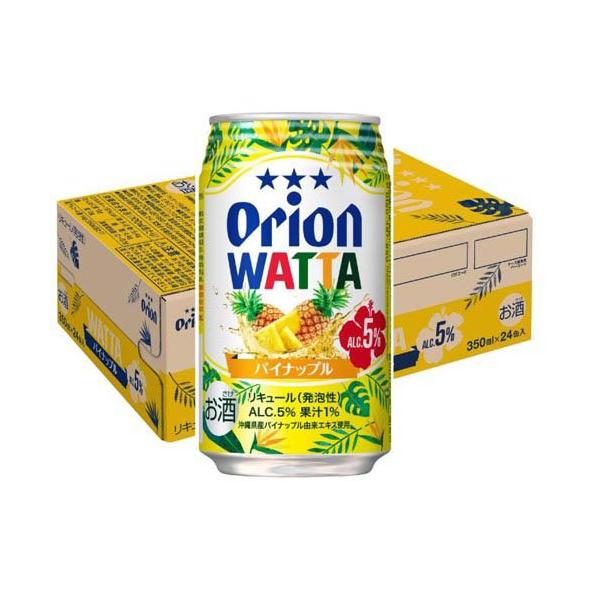 WATTA パイナップル/アルコール飲料/【発売元、製造元、輸入元又は販売元】オリオンビール/【WATTA パイナップルの商品詳細】●パイナップルのフルーティーな甘酸っぱさと、すっきりとした味わいが楽しめる。●アルコール5％、果汁1％。/c...