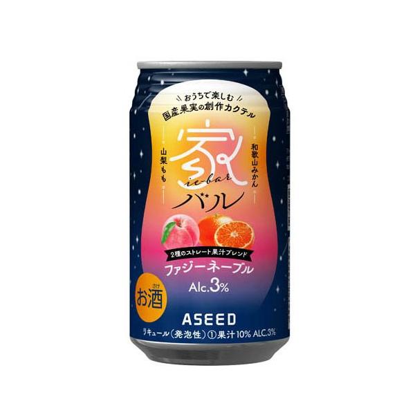 家バル ファジーネーブル/アルコール飲料/ブランド：家バル/【発売元、製造元、輸入元又は販売元】アシードビバレッジプラス/【家バル ファジーネーブルの商品詳細】●和歌山みかんと山梨もものストレート果汁を使用したジャパニーズカクテル●マイルド...