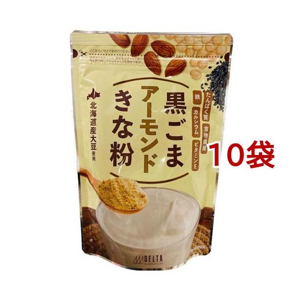 黒ごまアーモンドきな粉/粉類/【発売元、製造元、輸入元又は販売元】デルタインターナショナル/・単品JAN：4945329101914/【黒ごまアーモンドきな粉の商品詳細】●美容に健康維持に！食生活をサポート！●黒ごまとアーモンドときな粉のト...