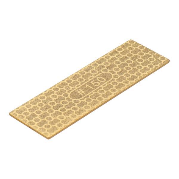 超荒研ぎに！(#150)中仕上げに！(#600)硬い刃先も短時間で鮮やかに！鎌・はさみ・包丁が手軽に研げる。最高品質で厳選されたダイヤモンド砥粒超硬合金・セラミック・一般刃物鋼・ステンレス鋼などにサイズ：100(H)ｘ30(W)ｘ1(D)m...