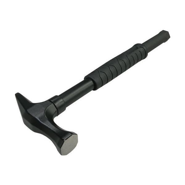 オーエッチ工業 電工ハンマー軽量 BLACK レギュラー DKB-17約25％軽量！腰袋の重量を減らし、作業者の腰への負担を軽減※オーエッチ工業従来品と比較全長：290mm頭寸法(対辺)：22mm頭寸法(長さ)：105mm頭重量：200g全...