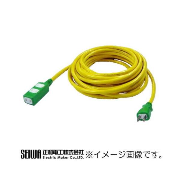デカ太延長コード電線：VCT2c ｘ 1.25mm2定格：125V-15A 1500W条長：50cm質量：200gカラー：電線部(黄)・両端(グリーン)形状：袋入JAN：4954447801101特長マルチタップ部分が2重構造になっており、...