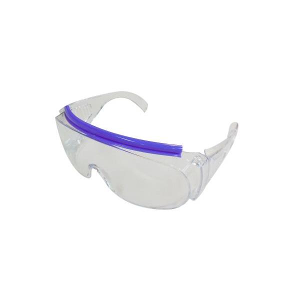 No.27 オーバーグラスのスタンダードモデルメガネの上からでも使用可能額にやさしいソフトパット付レンズ/PC樹脂一体成形・PVCパット付レンズカラー/クリア重量：49g曇止レンズ：-耐傷性：-耐衝撃性：○メガネ併用：○伸縮調整：-角度調整...