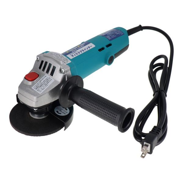 スリムボディで作業性抜群！●シャフトロック機構で砥石の交換が簡単！●ハンドル付き（左右取付可能）で長時間の作業も疲れません！●安全な二重絶縁構造【用途】●金属のバリ取り・研磨。研削●塗装落とし・下地みがき●薄鉄板・トタン・タイル・レンガなど...