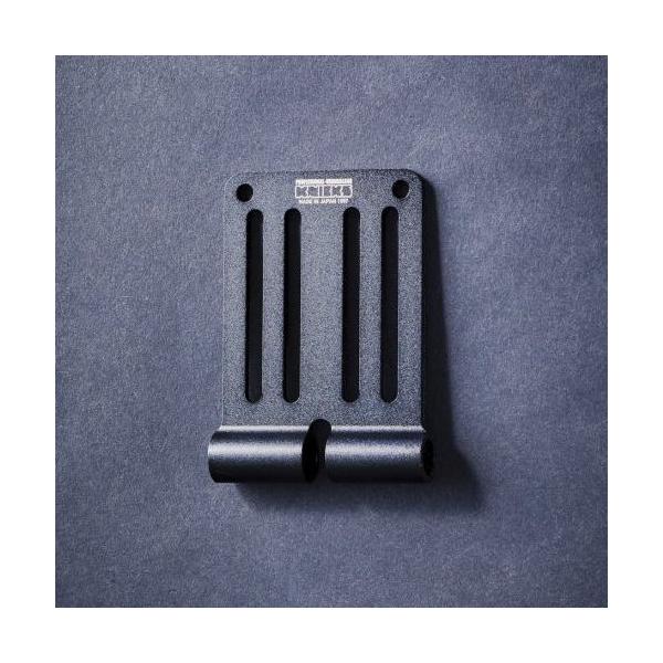 アルミ削り出しベルトループ（一部削り出し）●アルミニウム削り出しタイプ　●アルマイト加工　●超軽量37g■全長85mm×横幅62mm×奥行10mm（パイプ外径）メーカー：ニックス(KNICKS)