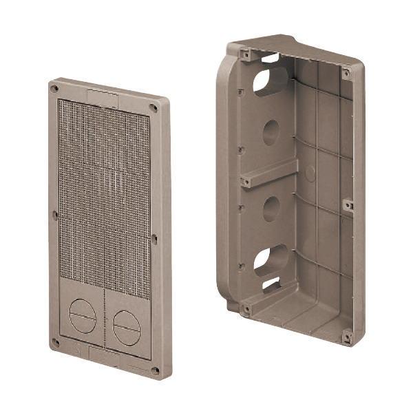 プラ直角サポート 自在板用自己消火性樹脂許容静荷重：垂直方向(98N(10kgf))電力計を壁に対して直角に付ける場合等に使用します。錆の心配が無いオール樹脂製取付自在板(BF-4222型)付外壁にあわせて選べる5色適合計器箱：単相小/大・...