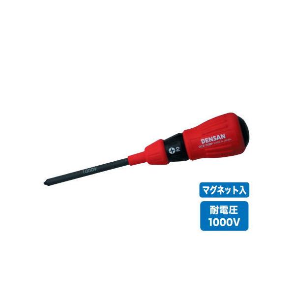 電気・通信設備工事等の作業に！●耐電圧　1000Ｖ●マグネット入●短絡（ショート）防止●安全性・耐久性の二重被覆●すべりにくく疲れにくいクッショングリップ●（＋）#2×100mm●全長：192mm　●質量：82gメーカー：ジェフコム株式会社...