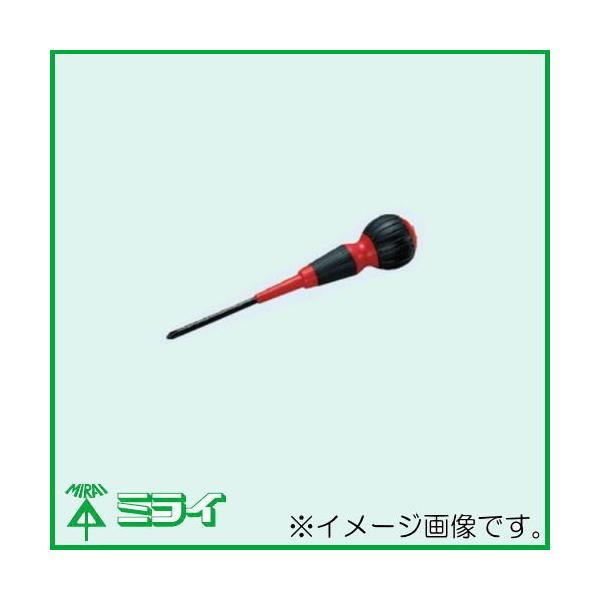 ゴムのグリップですから、手にピッタリフィット！グリップ本体はプラスチック製です。ECタイプは軸部を樹脂で保護してあり、耐電圧性に優れています。グリップ頭部に指先でプラス・マイナスの判別ができる凹凸が付いてあります。ビット呼び寸法：Φ6ｘ10...