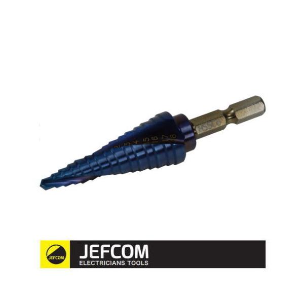 様々なサイズに対応！1ｍｍ刻みでスムーズに穴あけ ●窒化チタンコーティング・コバルトハイス●切りくずの排出がスムーズな スパイラルタイプ●充電ドライバー対応の六角軸シャンク(6.35mm)※電動工具は回転タイプ専用●有効切削能力　鉄板：2....