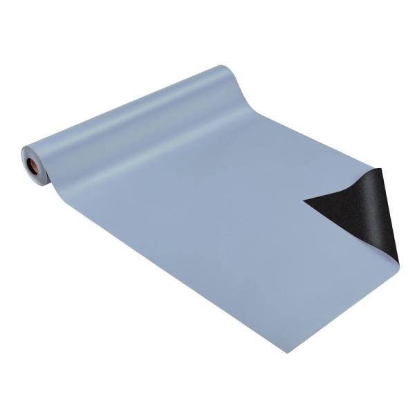 照明の反射が少ないツヤ消し仕様。外形寸法：1（W）×10（L）m重量：34kg厚さ：2mmESD管理値：1×104≦Rp≦1ｘ108Ω材質：NBR■アース線は付属しておりません。別途お求めください。メーカー：ホーザン株式会社(HOZAN)