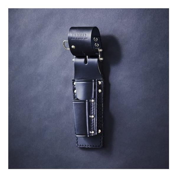 チェーン式/ポンププライヤー・ペンチホルダー●8・9インチタイプ●台部表皮二重皮縫■全長300×横幅75mmメーカー：ニックス(KNICKS)※画像の工具は付いておりません。