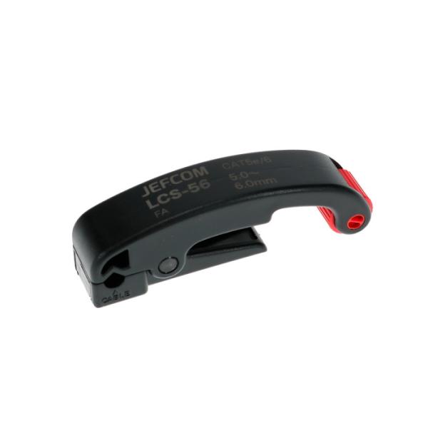 製品特長はさんでくるくる回すだけの簡単ストリップ●より戻し付●適用ケーブル・CAT5e/CAT6　適用ケーブル：5.0〜6.0mm※CAT6Aケーブルには使用できません。●LANケーブルを、ローラー軸部の穴に差し込み、　ローラーを回してケー...