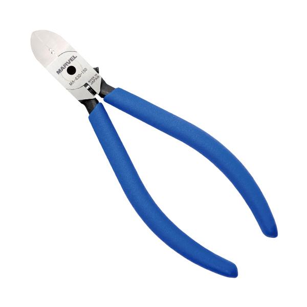 ●ストレート刃●Φ0.9、Φ1.2mm単線用 皮むき穴付●刃部 開き幅調整機能付JANコード：4992456206654切断能力：・銅線φ2.0mm　・鉄線φ0.5mm　・プラスチックφ5mm皮むき穴径：φ1.2mm、φ1.5mm呼び寸法：...