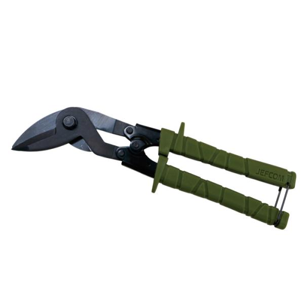 プロ御用達！厚さ1.2ミリまでの天井下地材を秒速切断！●通常刃と逆刃の2種類で、多彩な切断に対応●JIS規格のCチャン（1.2ミリ厚）を切断可能●倍力構造で、軽くラクラク切断●握りが安定するストッパー付●安全ロック付●適用チャンネル・CC-...