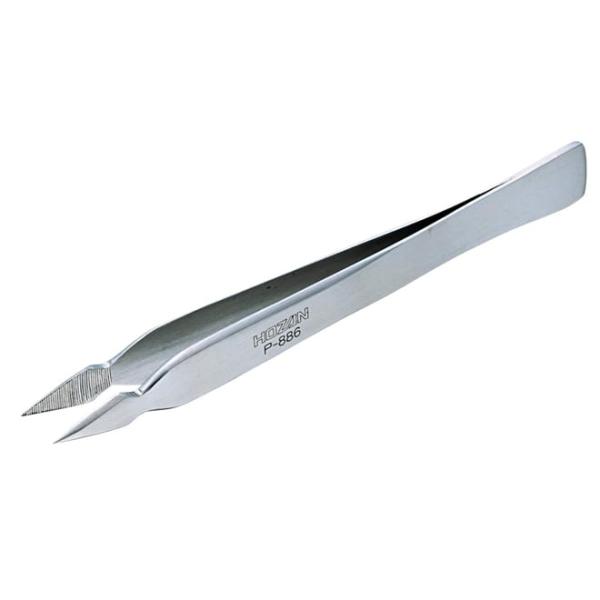 汎用型ピンセット品質と価格のバランスのとれたピンセット材質：ステンレス（SUS304）重量：27g全長：125mmメーカー：ホーザン株式会社(HOZAN)