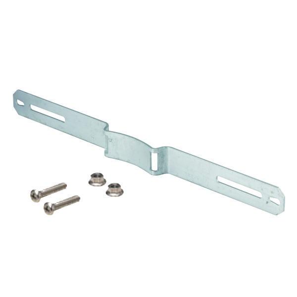 ポールバンド金具ボックス、取付板をステンレスバンドでポールに取付ける金具です。適合パイプ径：Φ80〜Φ200mm許容静荷重：垂直方向98N(10kgf)バンド巾：25mm迄適合ウオルボックス：WB-16A(O)、WB-16A、WB-17A入...