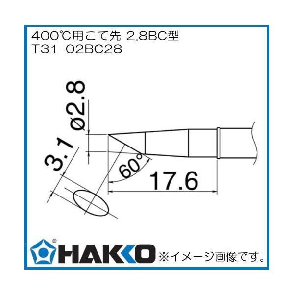 交換こて先適合機種：FX100-81、FX1001-81JANコード：4962615041624メーカー：白光株式会社(HAKKO)