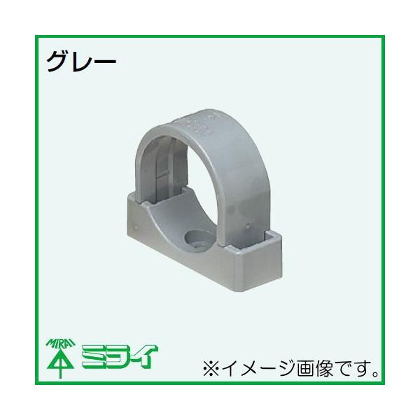 VP台付サドルドレンパイプを壁面より浮かせて固定できます。(市販のVP管にも使用できます。)カバーとベースの分離式ですから、ベースの先付けができます。スペーサーを重ね合わせてVP台付サドルの高さ調整ができます。色：グレー適合：DP-14(ド...