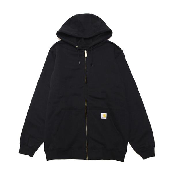 ポケット部分にロゴパッチを施した裏起毛のスウェットジップパーカー。USA企画で大きめの作りのオーバーサイズシルエットです。※カラー、サイズによって生産国の違いがありますが、予めご了承お願いいたします。[ ブランド ] CARHARTT/カー...