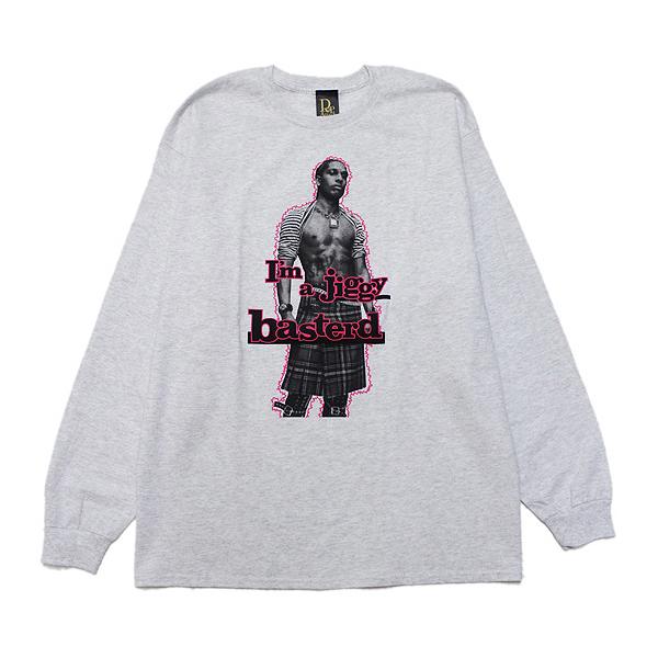 時代を代表するヒップホップスター、エイサップロッキーをモチーフにした長袖Tシャツ。エイサップロッキーの歌詞にも頻出するスラングでイケてる奴を意味する「Jiggy」をフォトに落し込んだデザインです。[ ブランド ] RAP ATTACK/ラッ...