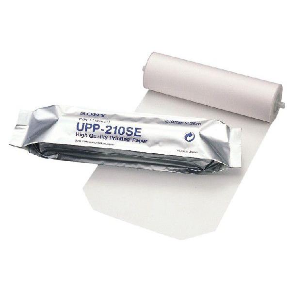 【お取り寄せ】白黒プリント用紙●UP-960／980用。UP-930にも使用可能。●1巻（25m巻）。●139枚分。