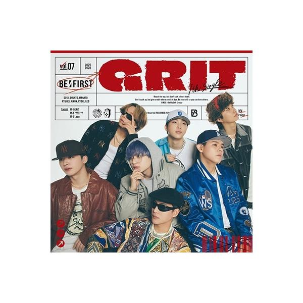 【発売日：2025年05月28日】BE:FIRST／GRIT (CD+Blu-ray MV盤) AVCD-61549 2025/5/28発売