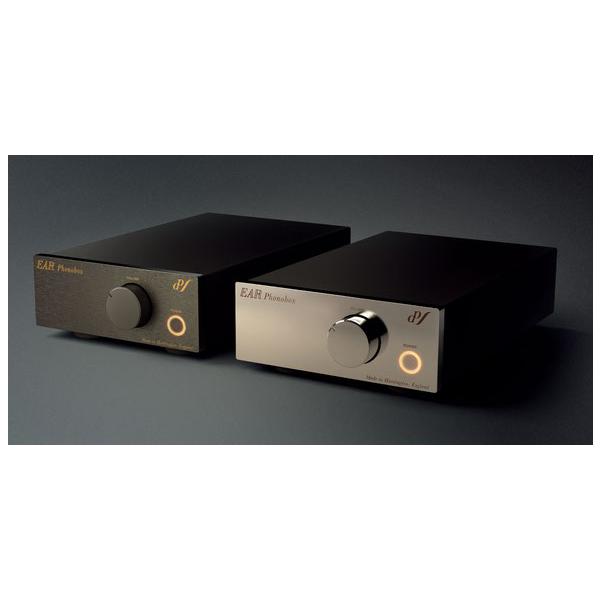 EAR Phonobox アナログこそが音楽再生芸術の最高峰である事を主張するアナログを知り尽くしたパラヴィチーニの奥義が宿るEARのベストセラーフォノステージ。※写真左側はEAR Phonobox MM/MC Blackです。EAR Ph...
