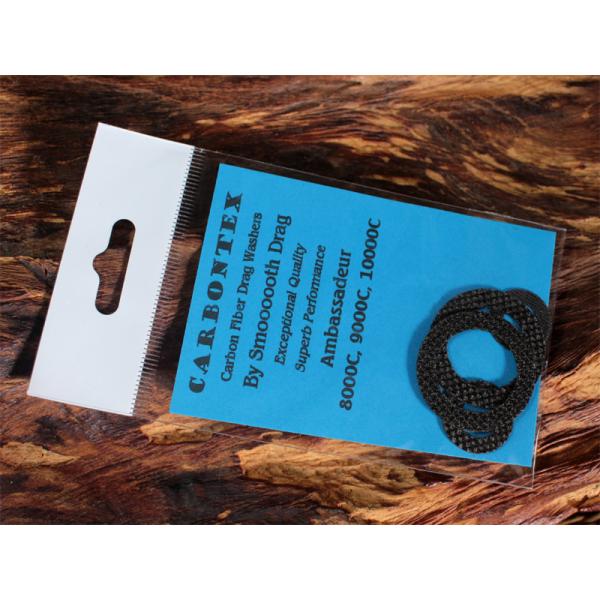 ABU 8000/9000/10000CのドラグワッシャーCarbontexは、乾燥した状態で、またはお気に入りのリールグリースを非常に薄くコーティングして使用できます未使用品