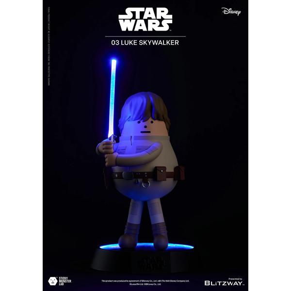 「I am a Jedi, like my father before me.」スターウォーズとクリエイティブブランド「スティッキーモンスターラボ(SML)」が出会いました！ ライトセイバーと台座はLEDを使った演出も可能！ SMLならでは...
