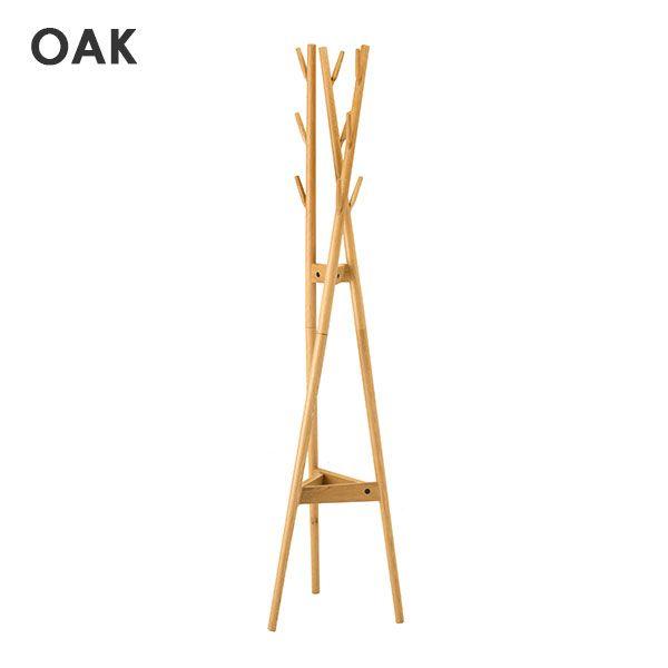 ■品番/オーク 7522NA 8522BR 7522 NA 8522 BR 曙工芸 OAK ハンガースタンド ポールハンガー コート カバン 帽子 ハット キャップ バッグ ジャンパー ジャケット アケボノ工芸 *■サイズ/*■カラー/ナチ...