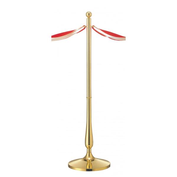 ●サイズ：H110cm・ベースΦ30cm・パイプ径Φ6cm・6kg●素材：真鍮製 備考：テープは含まれておりません。この商品はご注文後約3日〜1週間での発送となります。お急ぎの方は納期お問合せください。