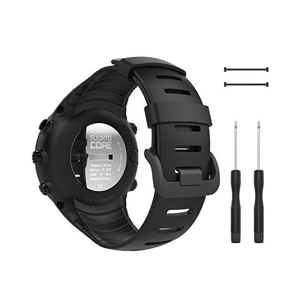 スタイリッシュ、丈夫で、脱着することは便利です。TPU製なので、バンドがソフトで、手触りがよいです。拭きやすい。水洗いができます。手首のサイズは 5.51インチ（140mm）-9.06インチ(230mm)が調整できます。上質の素材とおしゃれ...