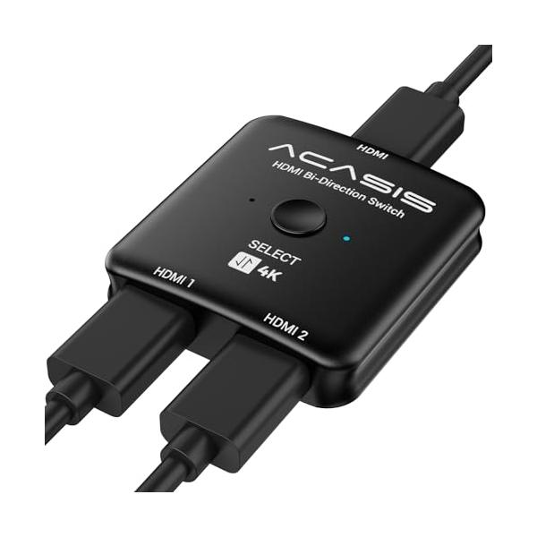 【双方向 2.0 HDMI 分配器】1入力×2出力、2入力×1出力の双方向で使用。これHDMIセレクター あなたの役に立つ接続2 HDMIソース1 HDMI表示(2 1アウト)にまたは反対側でHDMIソースが両者の切替に表示(2アウト)1戸...