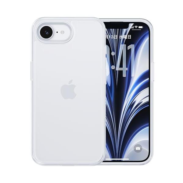 【ご案内と保証内容】本製品はiPhone 16e ケース用（6.1インチ）、ストラップホール付き。※【ご注意】：MagSafeアクセサリーの磁力吸着機能はご利用いただけませんが、軽量・薄型設計のためケースを装着したままでもQi規格のワイヤレ...