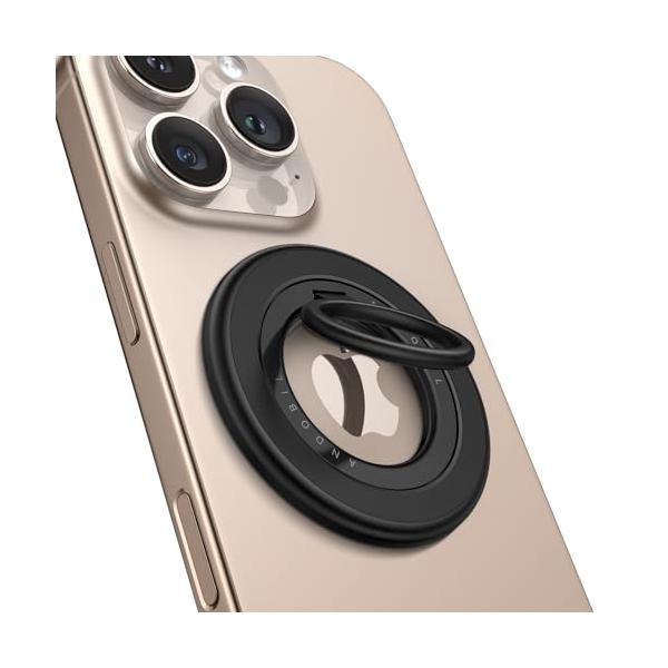 ?【吸着力3KG・スマホが絶対落ちない】スマホの安全はAndobilが一番大事にしています。従来型によくある「磁力が弱くてスマホが落ちやすい」問題に対して、Andobilのプロダクトマネージャーは業界最高レベルのネオジム磁石(N55)を20...