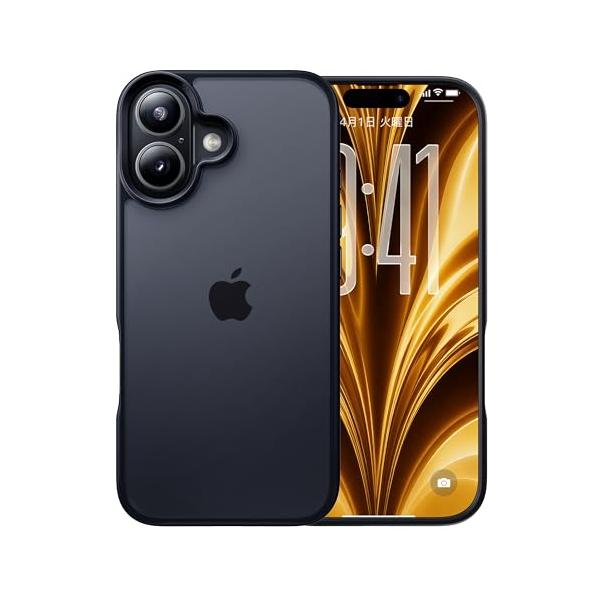 【ご案内と保証内容】本製品はiPhone 17 ケース用（6.3インチ）、ストラップホール付き。※【ご注意】：MagSafeアクセサリーの磁力吸着機能はご利用いただけませんが、軽量・薄型設計のためケースを装着したままでもQi規格のワイヤレス...