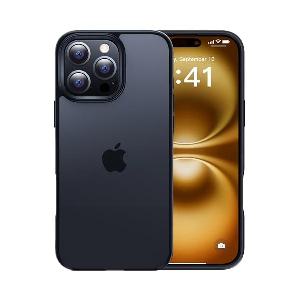 【ご案内と保証内容】本製品はiPhone 16 Pro 用ケース（6.3インチ）、ストラップホール付き。※【ご注意】：MagSafeアクセサリーの磁力吸着機能はご利用いただけませんが、軽量・薄型設計のためケースを装着したままでもQi規格のワ...