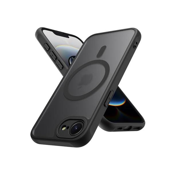 【対応機種】iPhone 16e ケース のために専門設計。（スピーカーとカメラそして他の部位は完璧にカットアウトして、iPhone のすべての機能はケースをつけたままスムーズに操作できます）【MagSafe対応&amp;強力な磁力吸着】1...