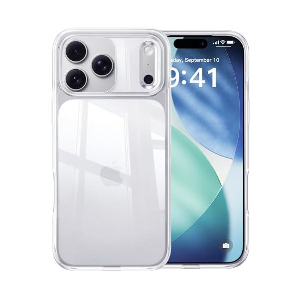 【究極の美しさ・99.99％の透明感】高透明度ダイヤPC素材を採用し、スマホ本来の美しさをそのまま引き立てます。特許取得の「CRYS-GEL」技術でケース内部に分子が浸透し、変色や劣化を徹底的に防止。180日間続く驚異的な透明感で、透明度と...