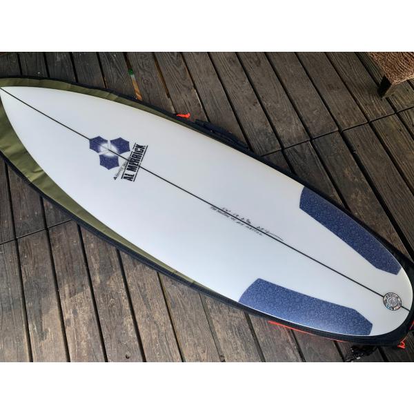 チャネルアイランズサーフボード　CHANNEL ISLANDS SURFBOARDS5'4(162.5)X19 (48.3)X2 5/16 (5.9)VOLUME:25.1LROUND Tail,ClearFIN SYSTEM:future...