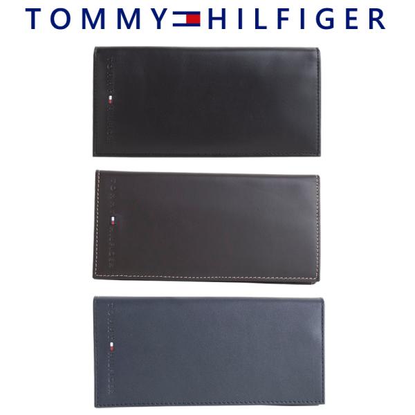 トミーヒルフィガー 財布 メンズ TOMMY HILFIGER WELLESLEY メンズ 長財布 31TL19X006　51916　51917しっとりとした肌触りが手馴染みの良い、きめ細やかなスムーズレザーを用いた長財布です。厚みの少ない...
