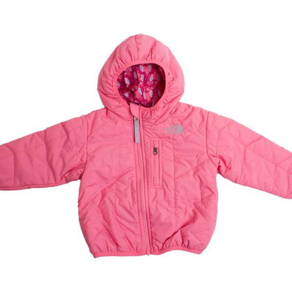 ザ ノースフェイス THE NORTH FACE ジャケット 刺繍 ロゴ 防寒 フード付き リバーシブル アウター 女の子 キッズ レディース ラッピング不可胸元の刺繍ロゴがさりげなく映える、THE NORTH FACEのリバーシブルジャケ...