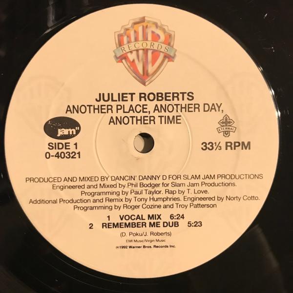 タイトル：Another Place, Another Day, Another Timeアーティスト：Juliet Robertsメディア：Very Good +スリーブ：Very Good +