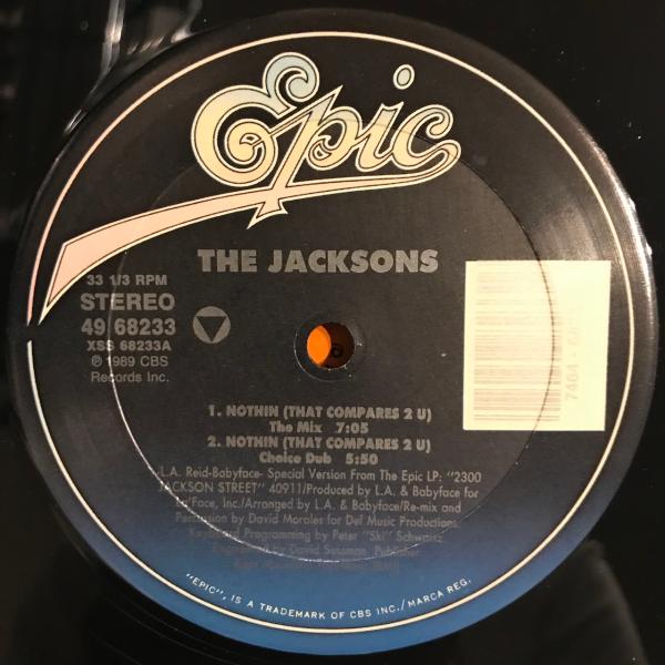 タイトル：Nothin (That Compares 2 U)  アーティスト：The Jacksonsメディア：Near Mintスリーブ：Very Good+1989年リリースのハウスクラシック。80年代のDefMixは、Remixヴァ...