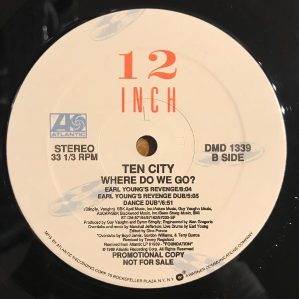 タイトル：Where Do We Go?アーティスト：Ten Cityメディア：Very Good +スリーブ：Good1989年リリースのハウスクラシック。正規リリースに入っていないDub２曲、特に、The Salsoul Orchest...