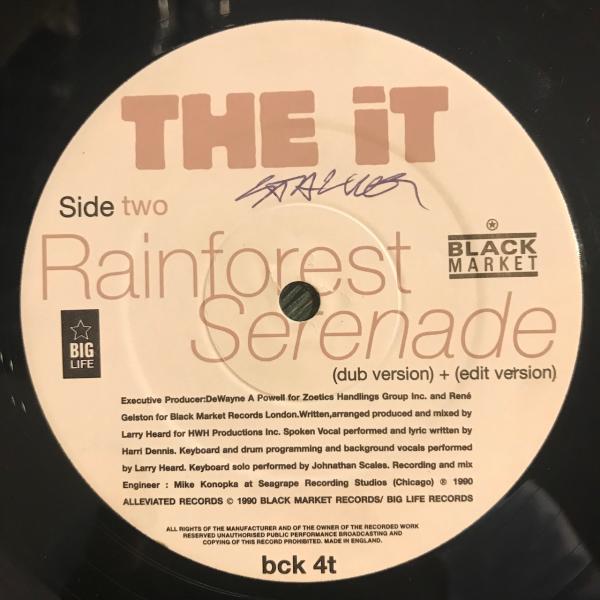 タイトル：Rainforest Serenadeアーティスト：The Itメディア：Very Good +スリーブ：Very Good +1990年リリースのディープハウスクラシック。BPM遅め。The Itというユニットは、Donnieの...