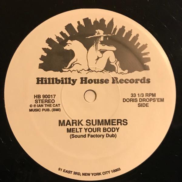 タイトル： Melt Your Bodyアーティスト：Mark Summersメディア：VGスリーブ：Gen1990年リリースのハウス・レイブクラシックス。UKのDJ Mark Summersのファーストリリース。B面のSoundFacto...