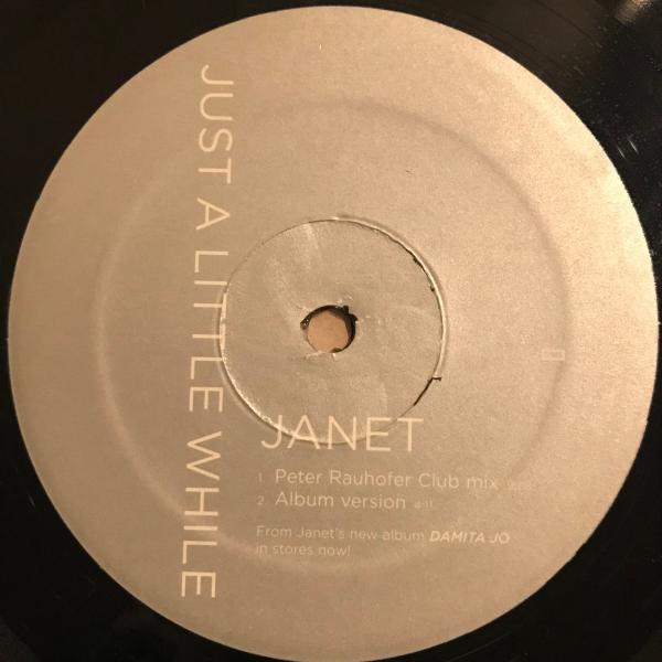 タイトル： Just A Little Whileアーティスト：Janetメディア：NMスリーブ：NM2004年リリース、Janet Jacksonの大ヒットR&amp;B、DALLAS AUSTINによるProduce、Maurice J...