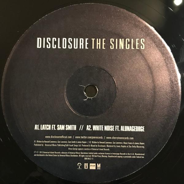 タイトル： The Singlesアーティスト：Disclosureメディア：NMスリーブ：NM2013年リリースのUKガラージ・ハウスのレア盤。リリース数が少なかったのか、リセールに出す人がほとんどないようで、中古マーケットでもあまり見か...